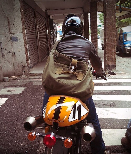 No Excuse® - the "rookie" Retro Vintage Stylish Military Canvas Hand M – 1Up Shift Gears